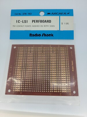 Radio Shack Archer IC-LSI Perfboard Cat. No. 276-162 | eBay