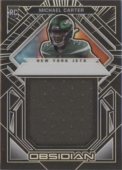 2021 Panini Obsidian - Volcanic Material Michael Carter #VM-MC /100 ...