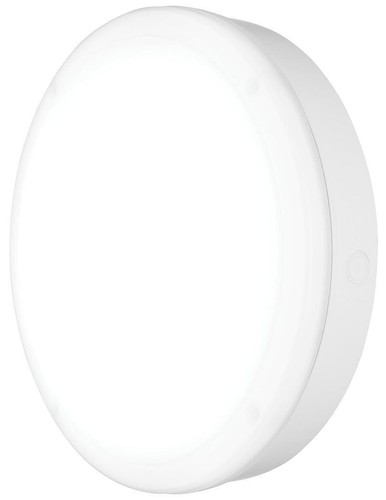 15W Round Surface Led Emergency Bulkhead With Sensor Ip65 4000K White ...