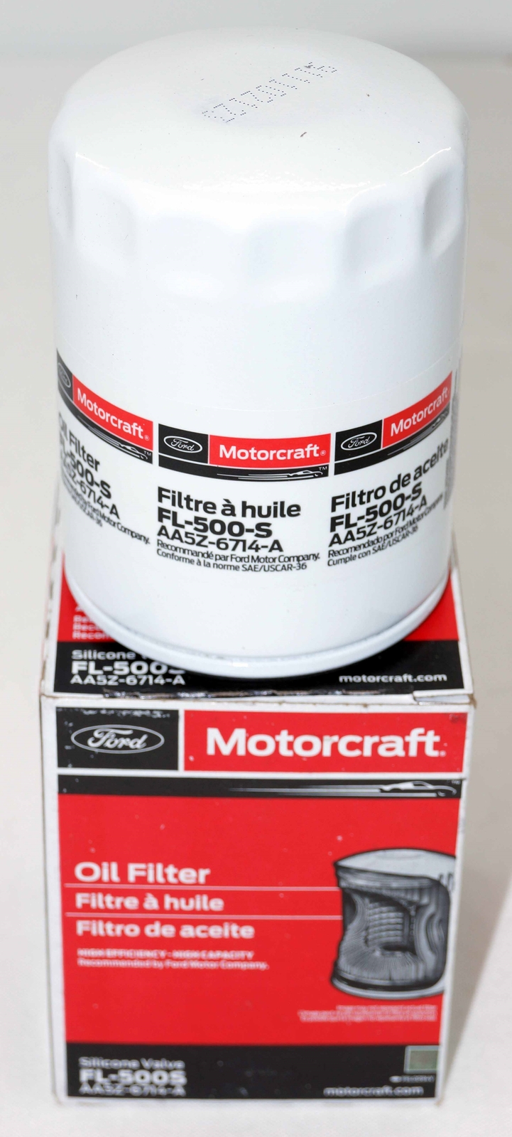 Genuine OEM Motorcraft FL500S Engine Oil Filter Ford AA5Z6714A | eBay