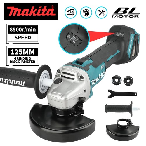 Makita DGA504 18V Brushless Cordless Angle Grinder 125MM | eBay UK