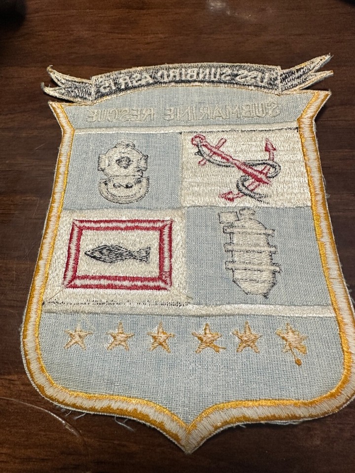 Vintage US Navy USS Sunbird Submarine Rescue Patch | eBay
