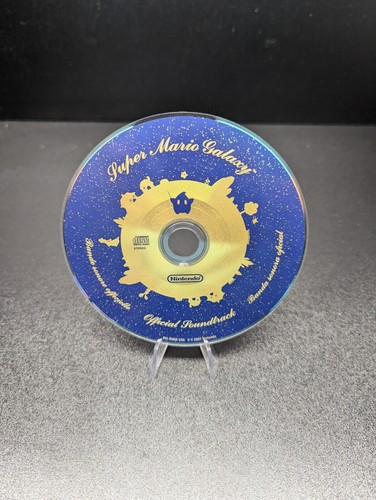 Super Mario Galaxy Official Soundtrack CD Theme Music Nintendo Disc ...