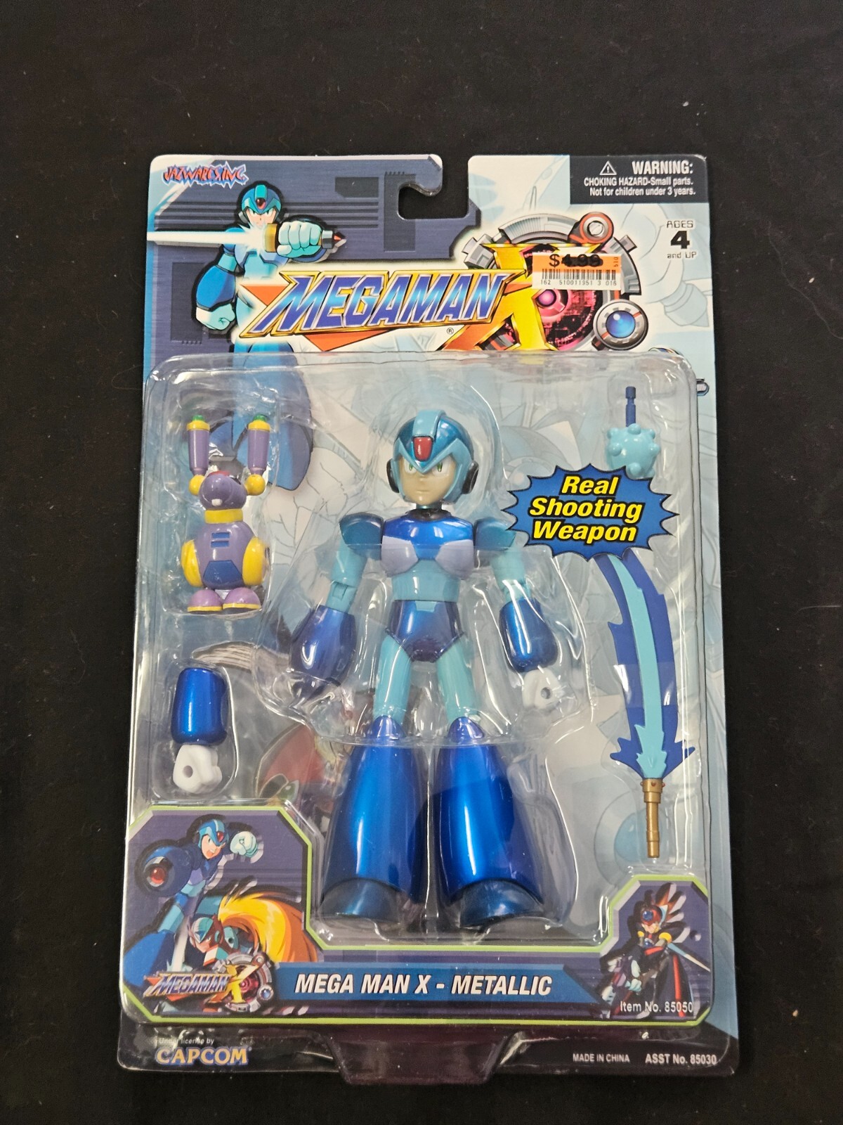 Mega Man X Figure Nintendo ! 2004 Jazwares MEGAMAN Capcom! RARE & HTF ...