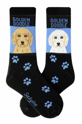 Goldendoodle Crew Socks Unisex | eBay