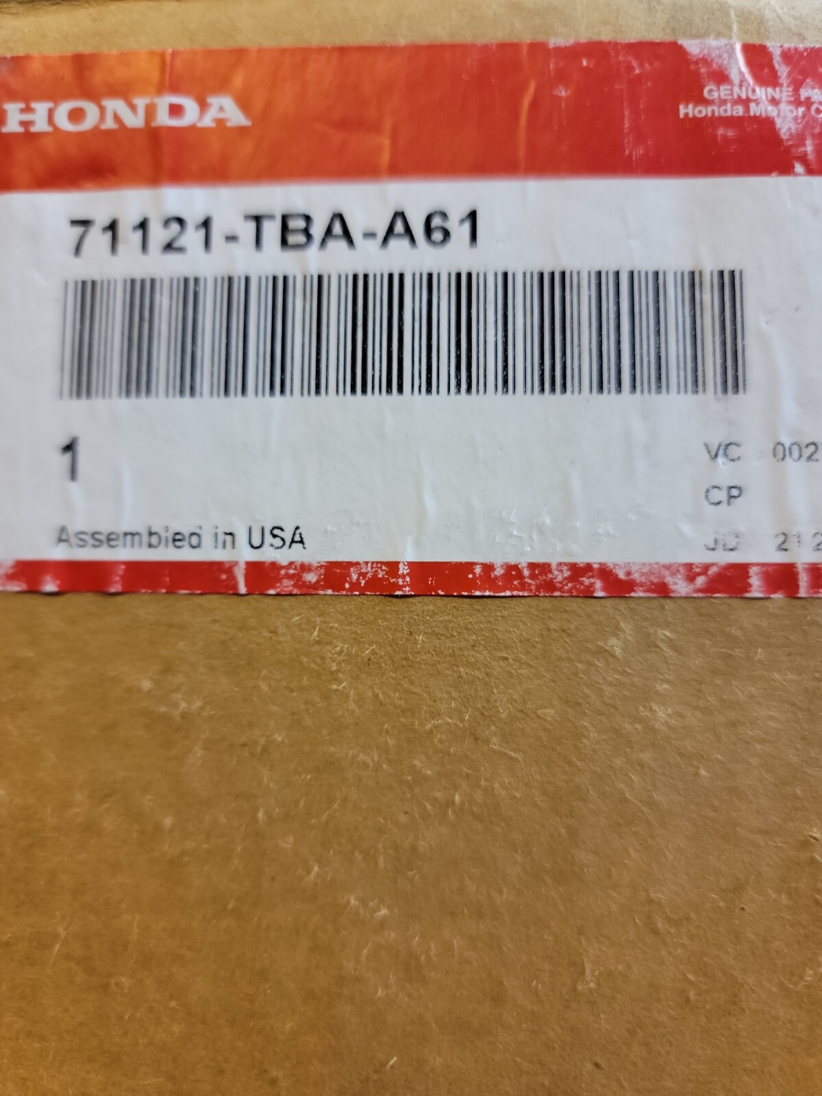 Black Grille Sedan 71121TBAA61 Fits 2020 Honda Civic OEM for sale ...
