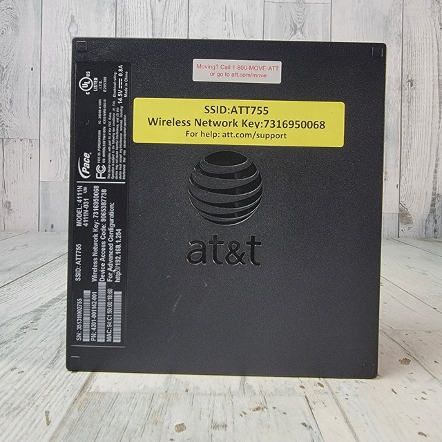 Pace 4111N 100 Mbps 4-Port 10/100 Wireless N Router for sale online | eBay