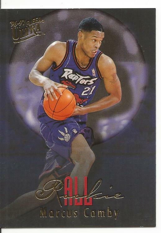 1996-97 Fleer Ultra Marcus Camby All Rookie Insert Card #4 Mint | eBay