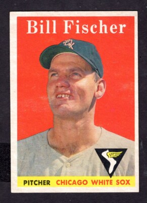 1958 TOPPS BILL FISCHER CARD NO:56 NEAR MINT CONDITION | eBay