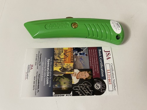 GIANCARLO ESPOSITO SIGNED GREEN BOX CUTTER GUS FRING BREAKING BAD JSA ...