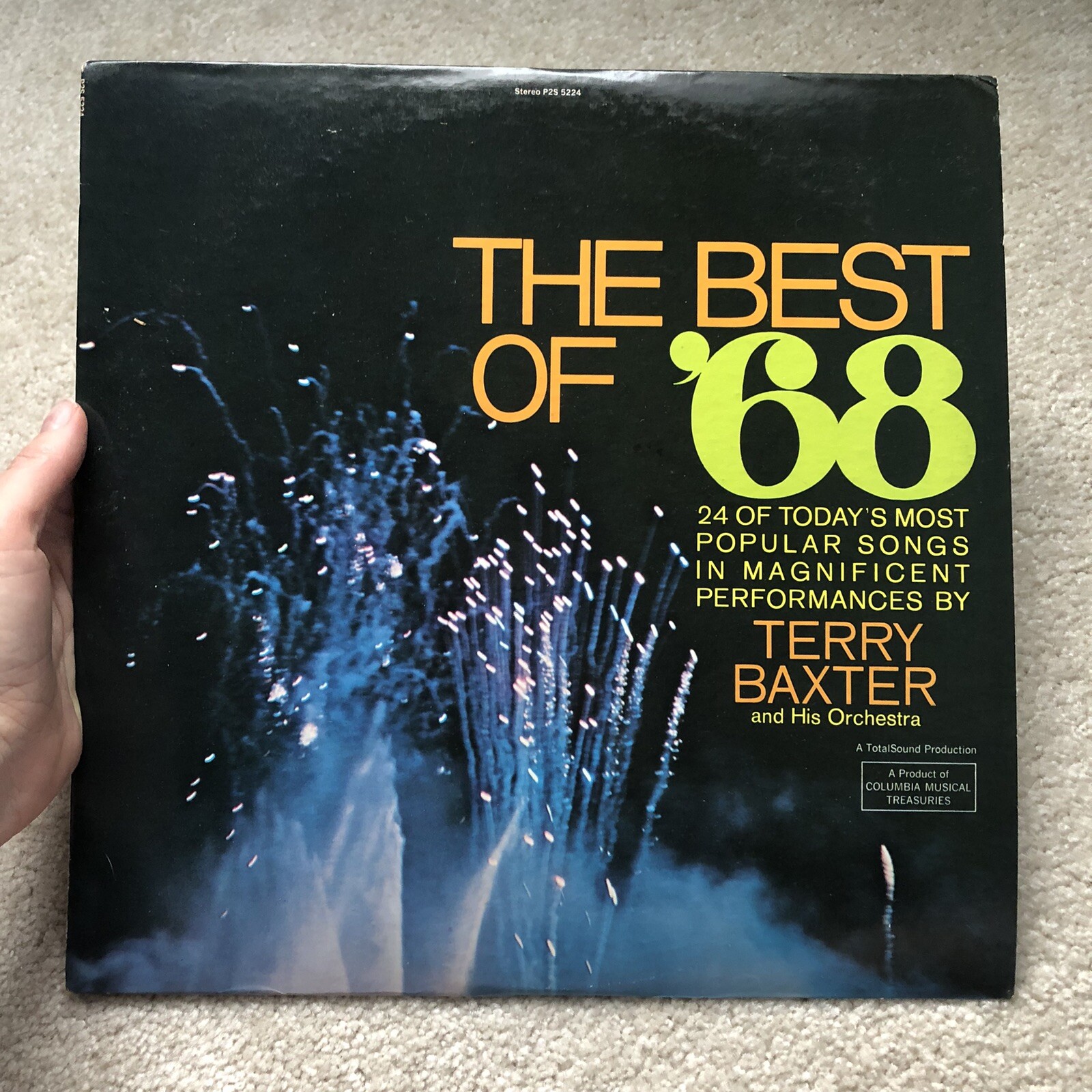 The Best Of '68- TERRY BAXTER & His Orch. - 12" Vinyl Record LP - EX | eBay