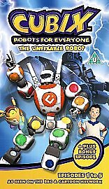 Cubix - The Unfixable Robot (VHS, 2003) for sale online | eBay