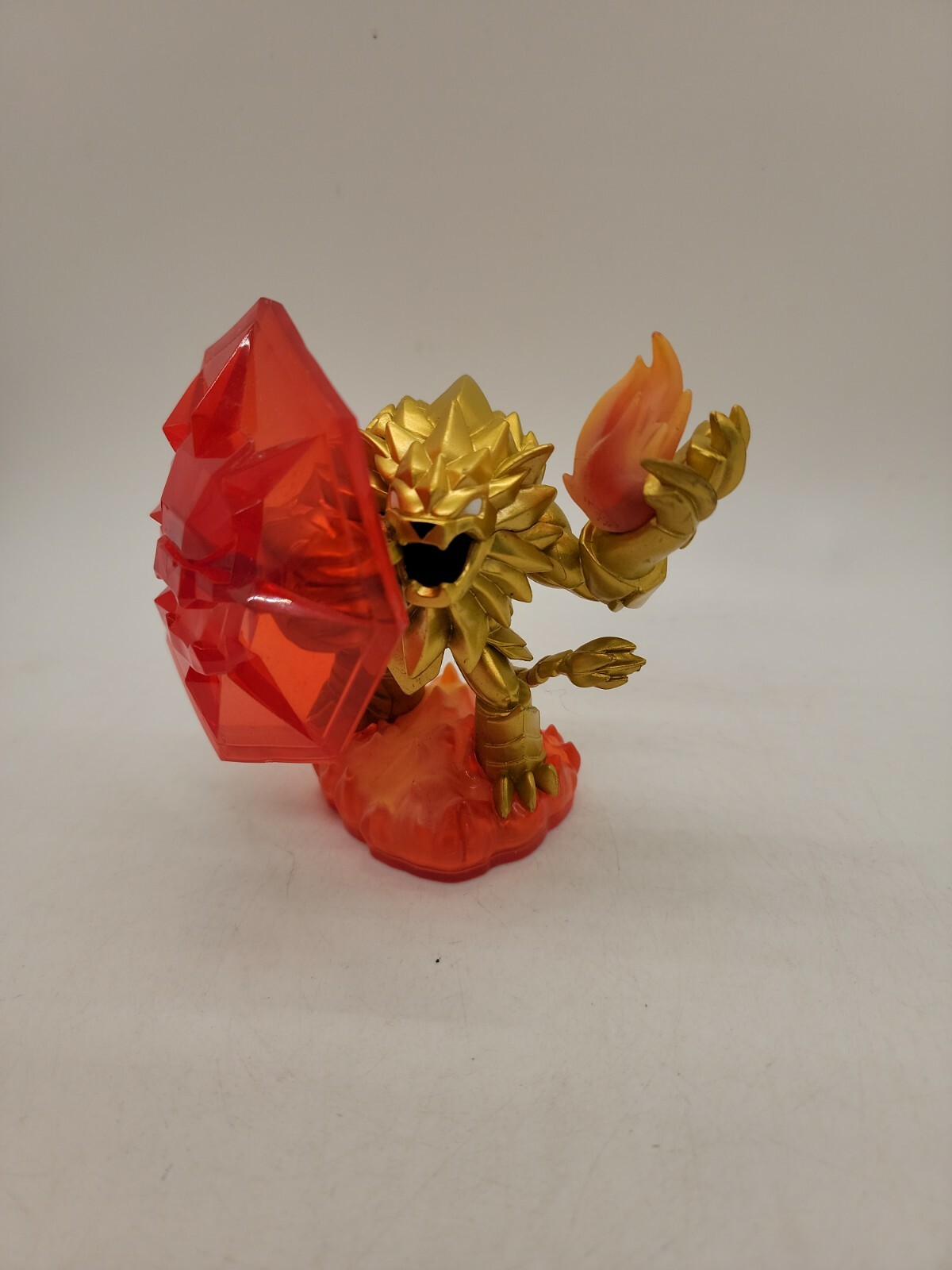 Skylanders Wildfire Trap Team Gold Lion with Red Shield Figure Model ...