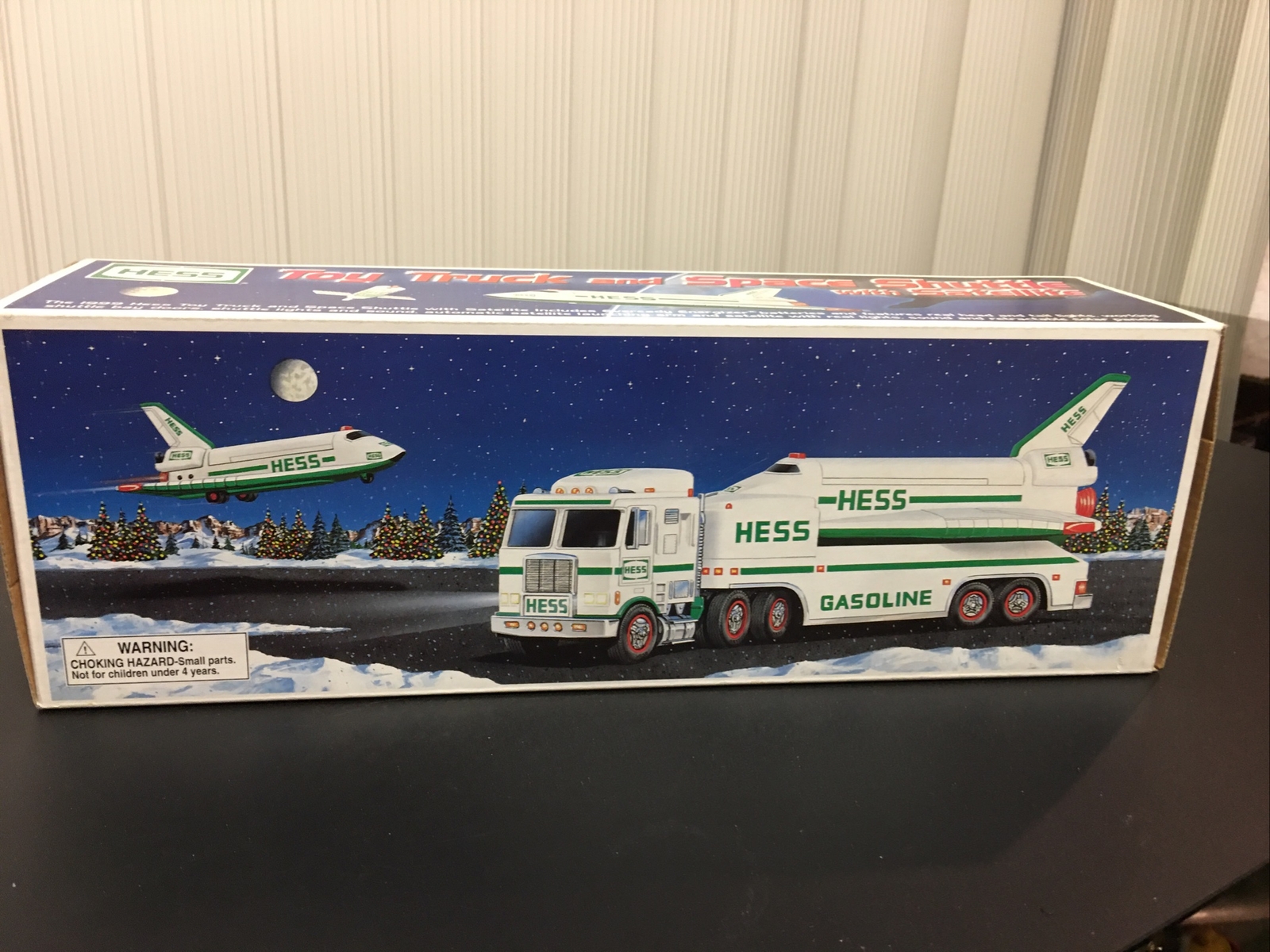 New Rare Collectible Hess Toy Truck with NASA Space Shuttle and ...