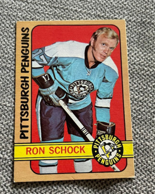 DCC: 1972-73 O-Pee-Chee Set Break Ron Schock Pittsburgh Penguins EX-NM+ ...