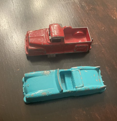 Vintage Original Midge Toy 2 Piece Diecast Metal Cars ROCKFORD U.S.A ...