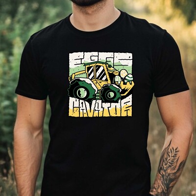 Herren T-Shirt Bagger Motiv Baumwolle Größe XS bis 5XL | eBay