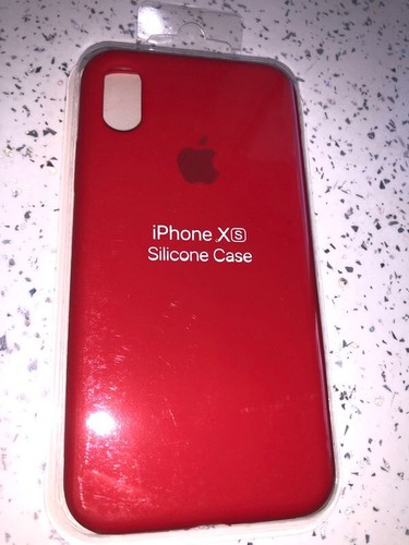 Coque silicone iPhone X iPhone XS rouge coque iphone 10 | eBay