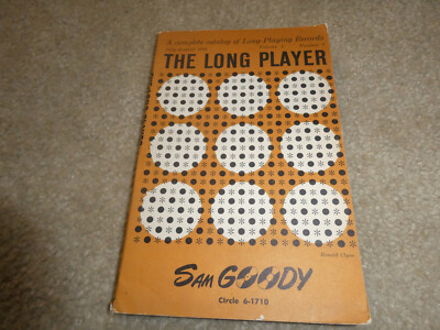 Vintage 1956 Softcover Book Sam Goody The Long Player Record Catalog | eBay