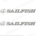 Fits Sailfish Boat Logo Decals | eBay