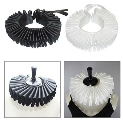 Ruffled Neckline Ruff Collar Elizabethan Cosplay Costume | eBay UK