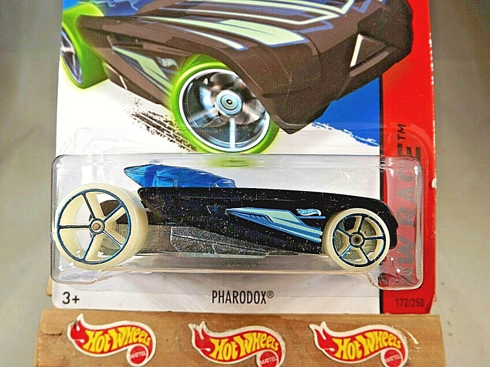 2015 Hot Wheels #172 HW Race-Night Storm PHARODOX Black Variant w ...