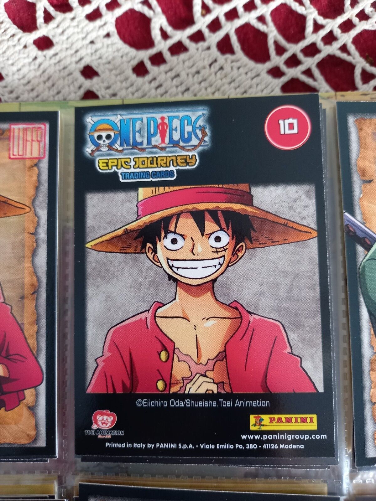 ONE PIECE PANINI CARD TRADING CARD EPIC JOURNEY n 10 | eBay