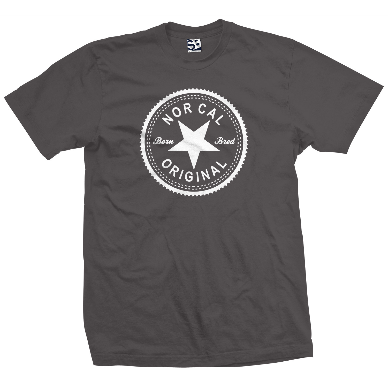 Nor Cal Original Inverse Shirt - Born and Bred in Made Tee - All Sizes ...