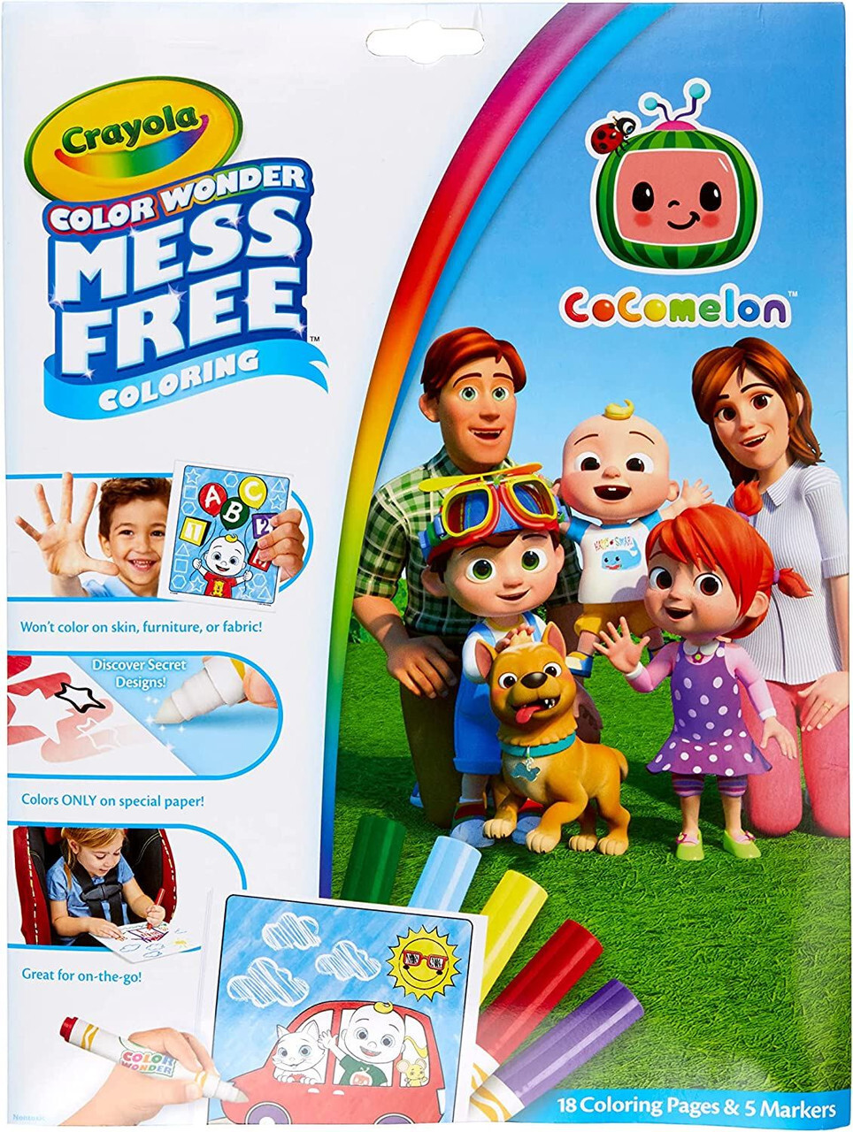 Crayola Colour Wonder Mess Free Colouring Pages Hours of Fun for Kids ...