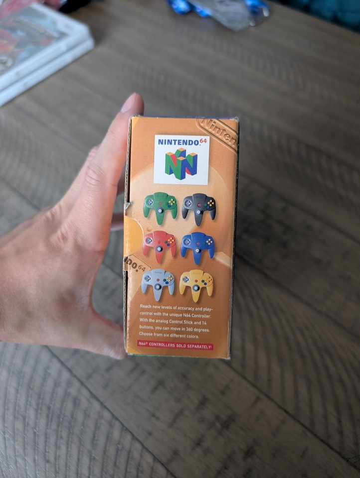 Nintendo 64 Rumble Pak - Gray With Box And Contents (NUS-013 ...