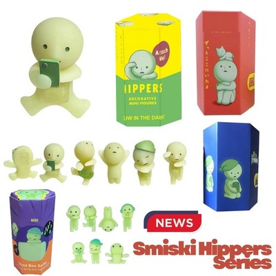 Random Available Smiski Glow in The Dark Luminous Mini Figure Toy Blind ...