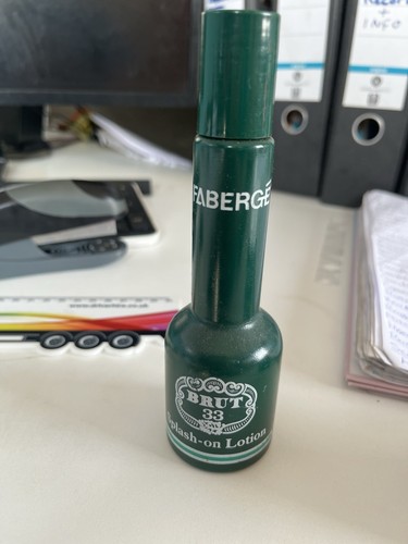 Faberge Brut 33 Vintage 100ml Splash On Lotion | eBay UK