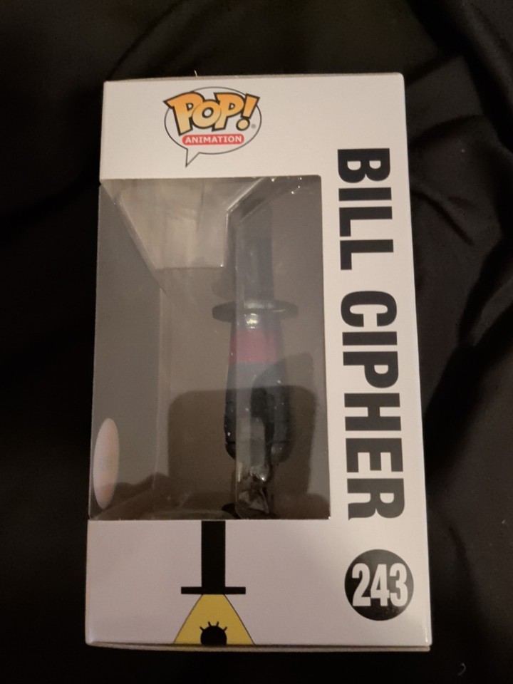 HTF Funko POP Animation Gravity Falls BILL CIPHER #243 Figure CHASE | eBay