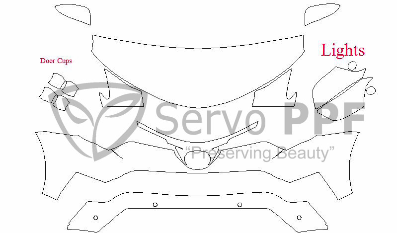 Precut 3M PRO Series Clear Bra Kit for 16-18 Toyota RAV4 RAV 4 | eBay