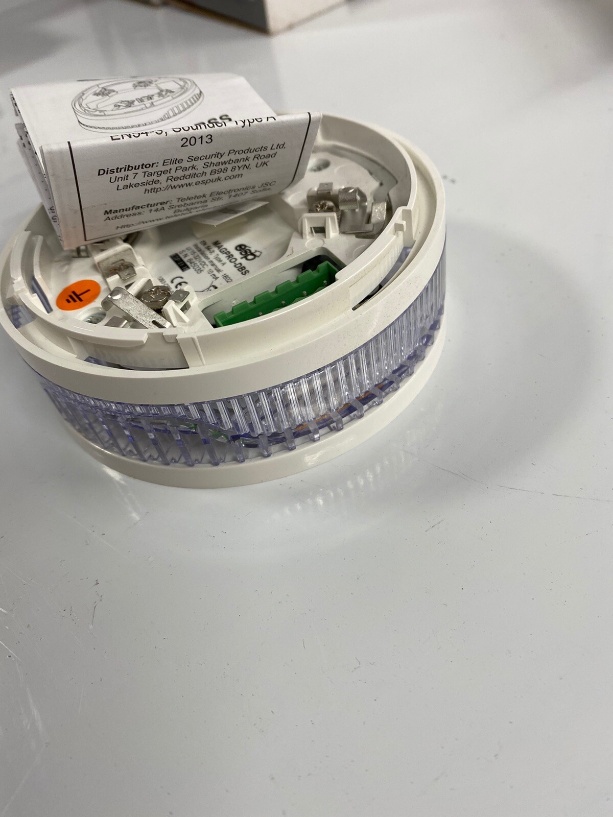 ESP MAGPRO-DBSS Adressable Fire Alarm Base with Built In Sounder ...