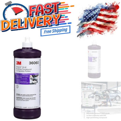 Rubbing Compound Aluminum 32 Fl Oz Fast Cutting High Performance for ...