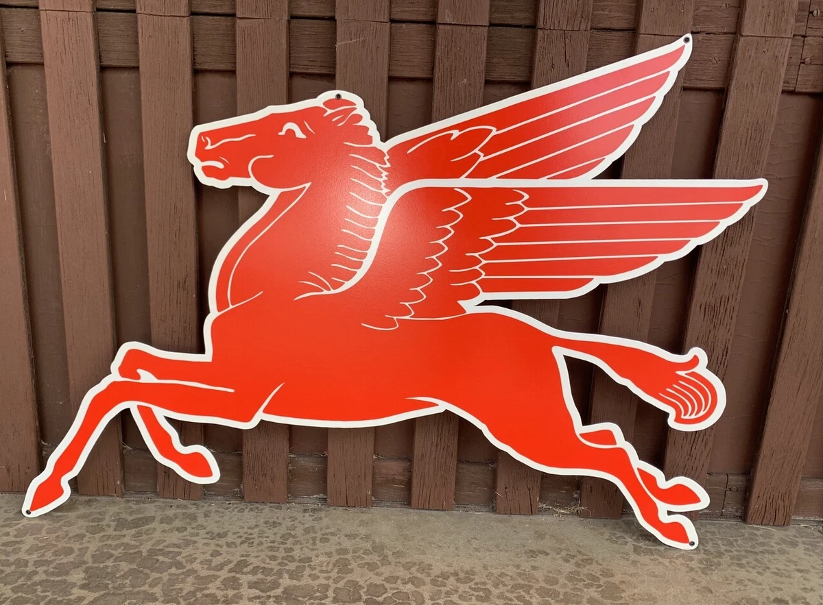 Red Flying Horse Logo