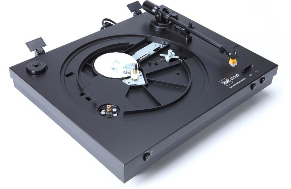 Dual CS 329 Fully automatic belt drive turntable with built-in phono ...