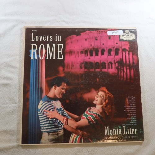 Monia Liter Lovers In Rome LP Vinyl Record Album | eBay