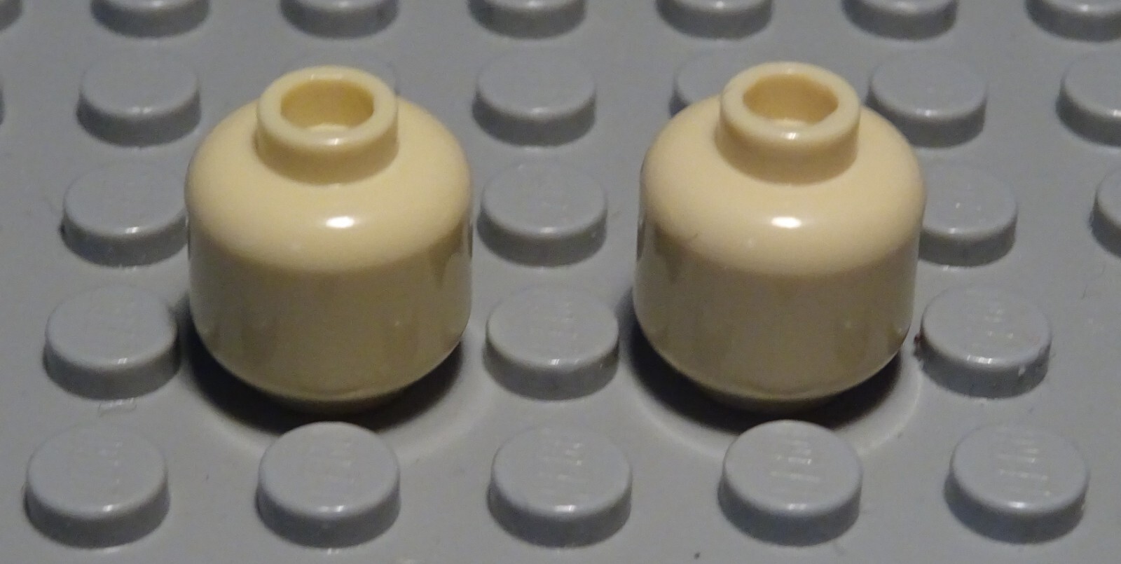Lego Stein Kopf 1,5x1,5 rund Beige 2 Stück | eBay