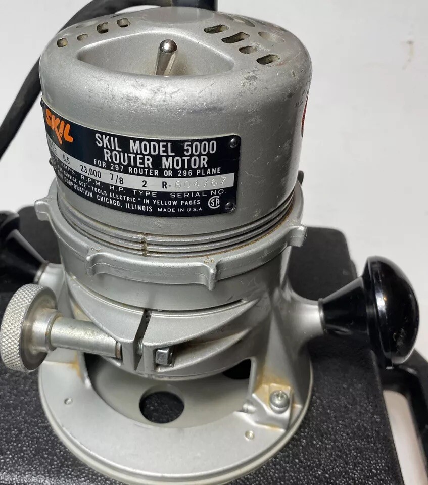 Skil Model 5000 Router Motor For 297 Router Or 296 Plane | eBay