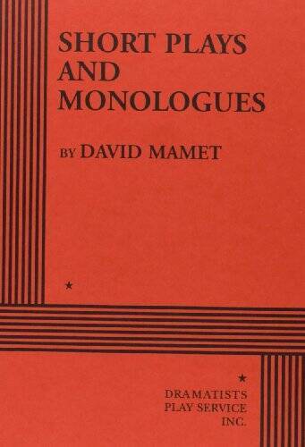 Short Plays and Monologues - Paperback By David Mamet - VERY GOOD ...