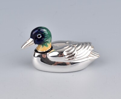 Miniatures - Sterling Silver Duck