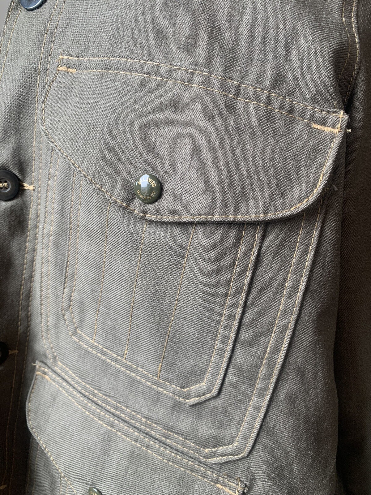 Filson Forestry Cloth Cruiser Jacket Limited Edition Size 40 Khaki 1897 ...