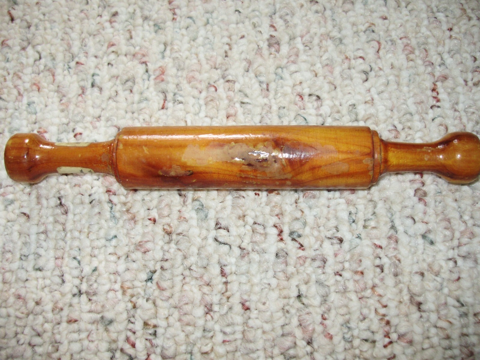 Aberdeen, MS miniature wood rolling pin (advertising- C.I. Jaudon ...