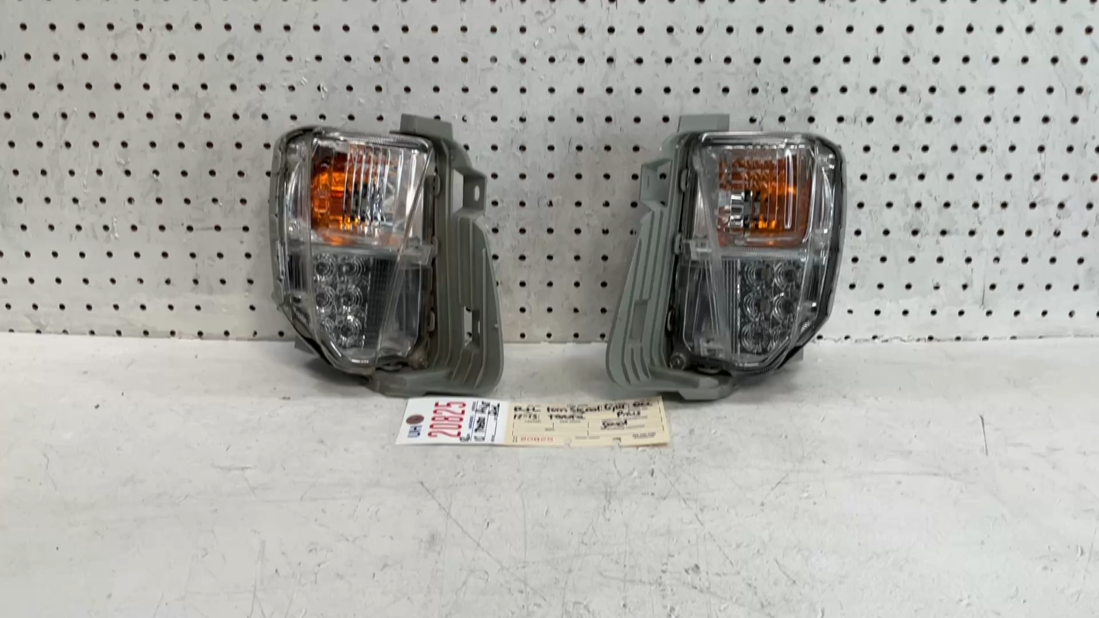 2012 2015 TOYOTA PRIUS LEFT & RIGHT SIDE TURN SIGNAL LIGHT PAIR OEM | eBay