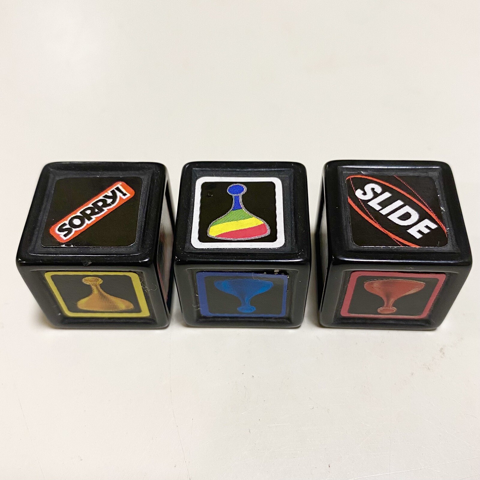 Sorry! Diced! Game Replacement Dice Set Of 3 Six Sided Dice | eBay