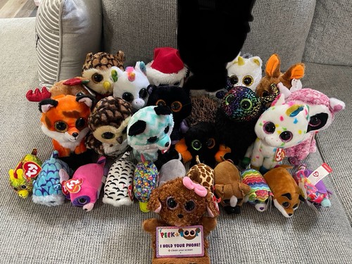 Ty Beanie Boo Plush Lot Of 25 Huge resale potential most With Tags | eBay