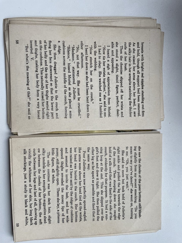 Rare Erotic Pulp Fiction From 1950-60s - Sadopaedia Paperback From Dale ...