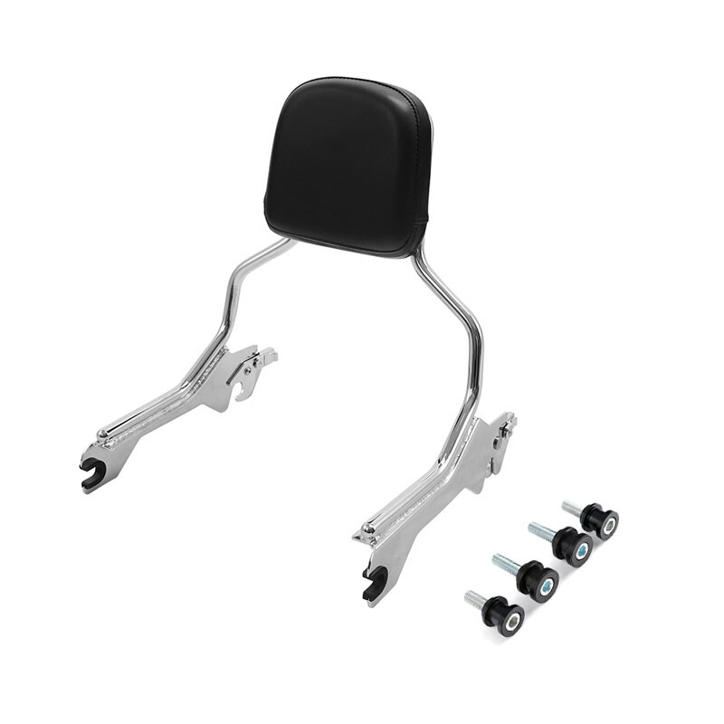 Sissy Bar Backrest /Docking Hardware Kit Fit For Harley Softail Fatboy ...